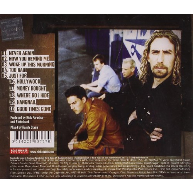 Silver Side Up Album Cover